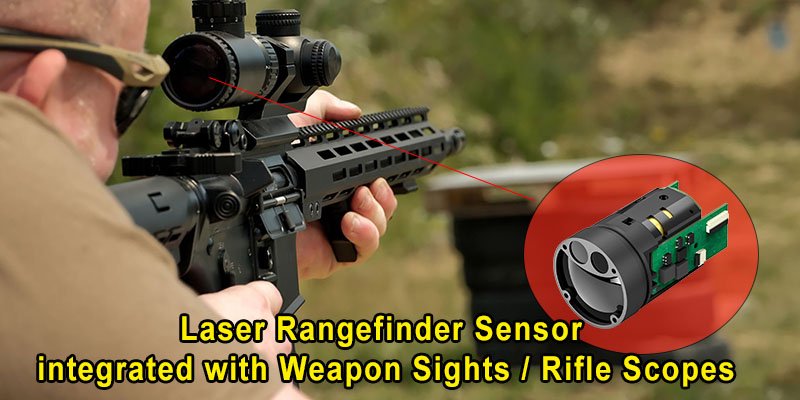OEM Laser Rangefinder Module for Rifle Scope Integration