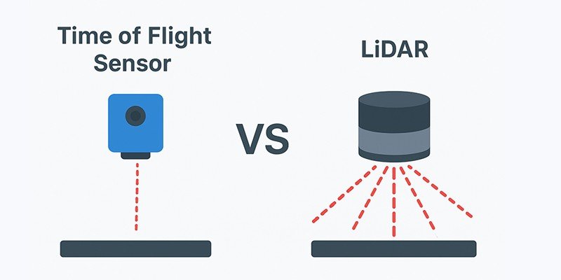Time of Flight Sensor vs LiDAR: Key Differences Explained